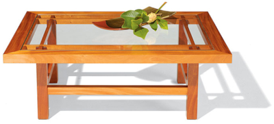 Open Grid Coffee Table by Berkeley Mills Furniture