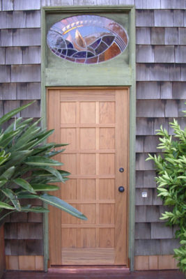 Grid Entry Door | Custom Front Door | Bay Area | Berkeley Mills